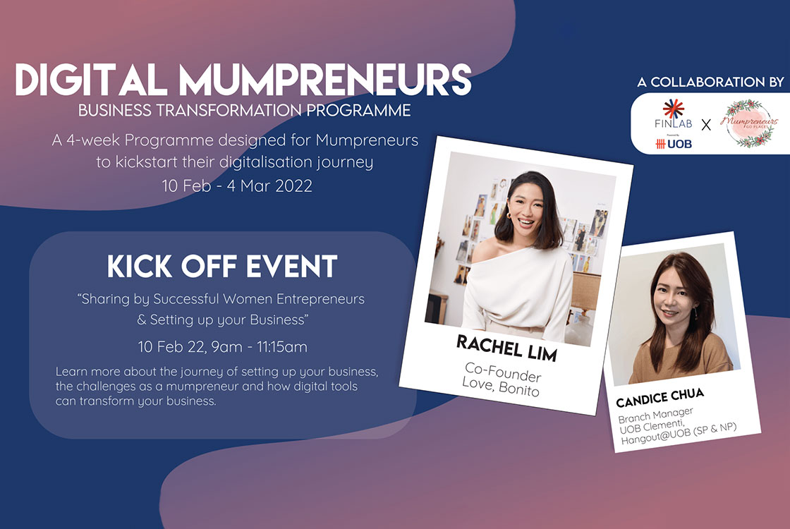 Digital Mumpreneurs Programme Kick Off Event - UOB FinLab