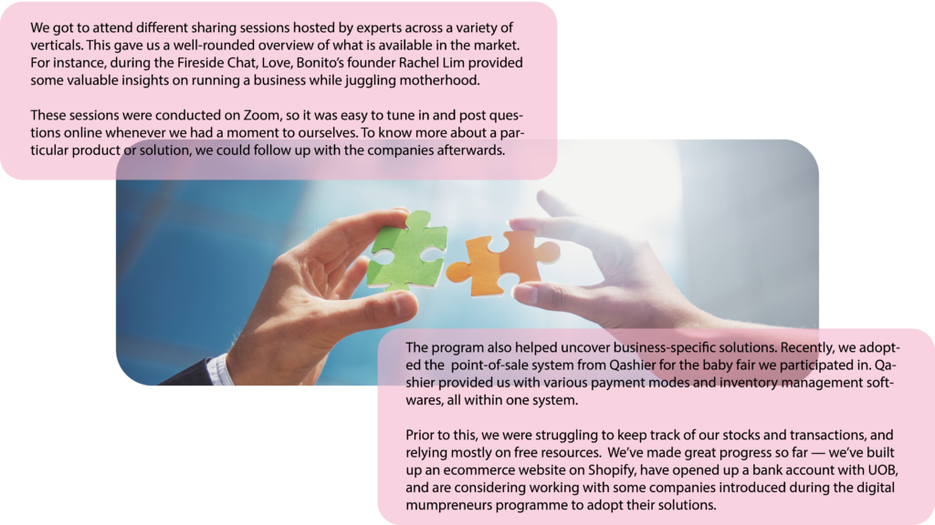 In the Hot Seat: Mumpreneurs of Harnes Singapore - UOB FinLab