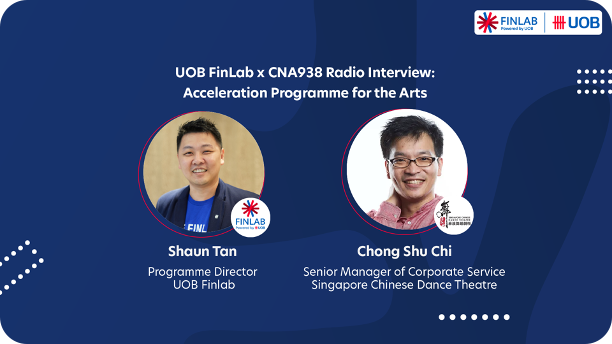 CNA938 Interview for Acceleration Programme for the Arts - UOB FinLab